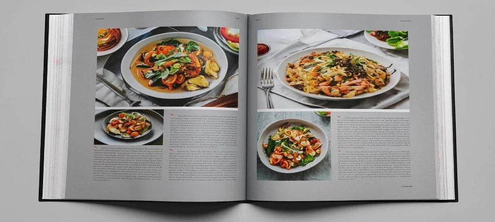 Cookbook printing in Dubai | Custom recipe books